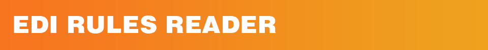 edirulesreader – RDPCrystal EDI Library