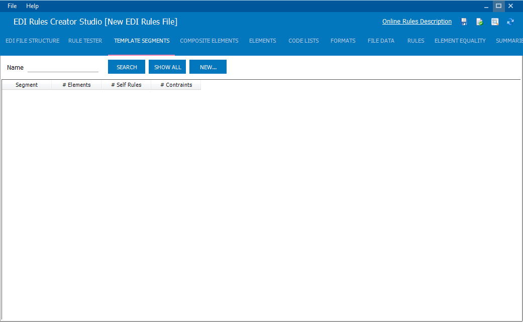 Creating Your First Rules File – RDPCrystal EDI Library