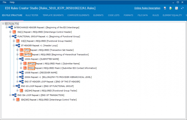 Segment Ordinals – RDPCrystal EDI Library